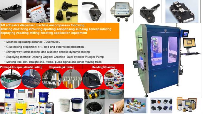 3 Axis Metering Mixing Automatic Epoxy Resin Dispensing Machine with ...
