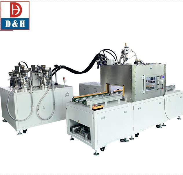 Motor And Stator Epoxy Resin Encapsulation Potting Machine With Two ...