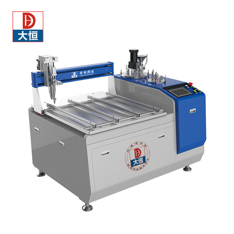 High Precision Automatic Glue Dispensing Machine with PLC Touch Screen ...