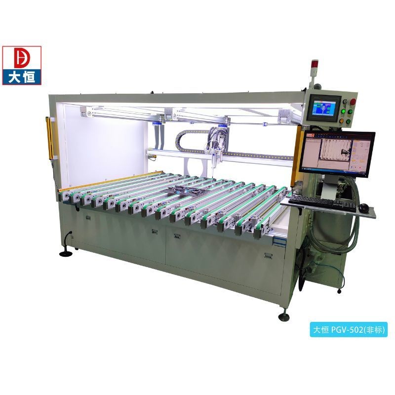 Manufacturing Plant Floor-Mounted Vision Epoxy Silicone Automatic Glue ...
