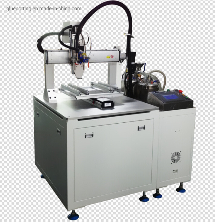 Vertical Automatic LED Display Glue Dispensing Machine For Large Scale ...