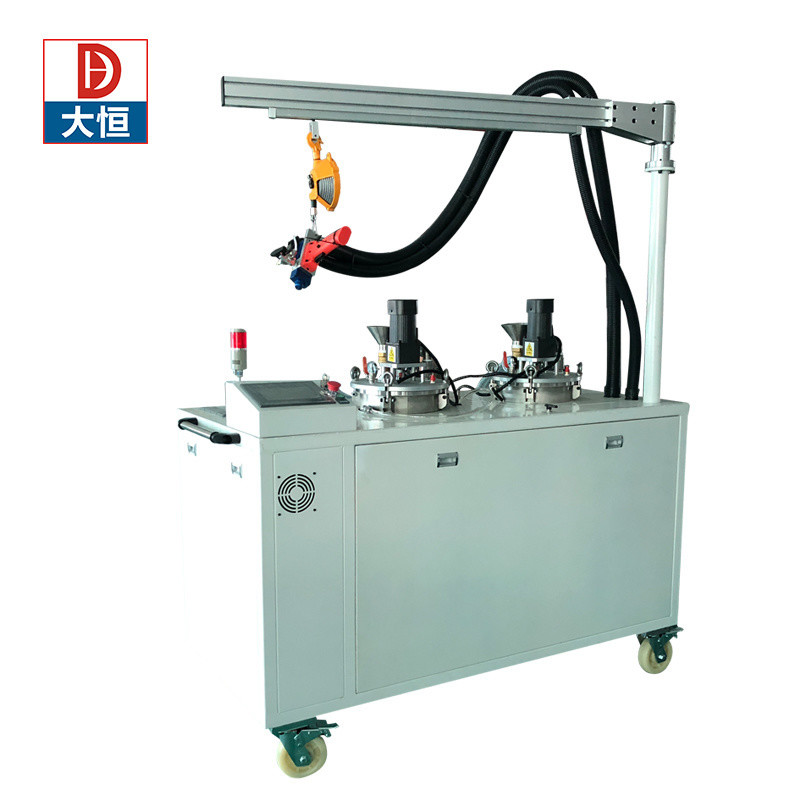 Vertical Installation 2 Part Resin Dispensing Machine With Hand Gun CE ...