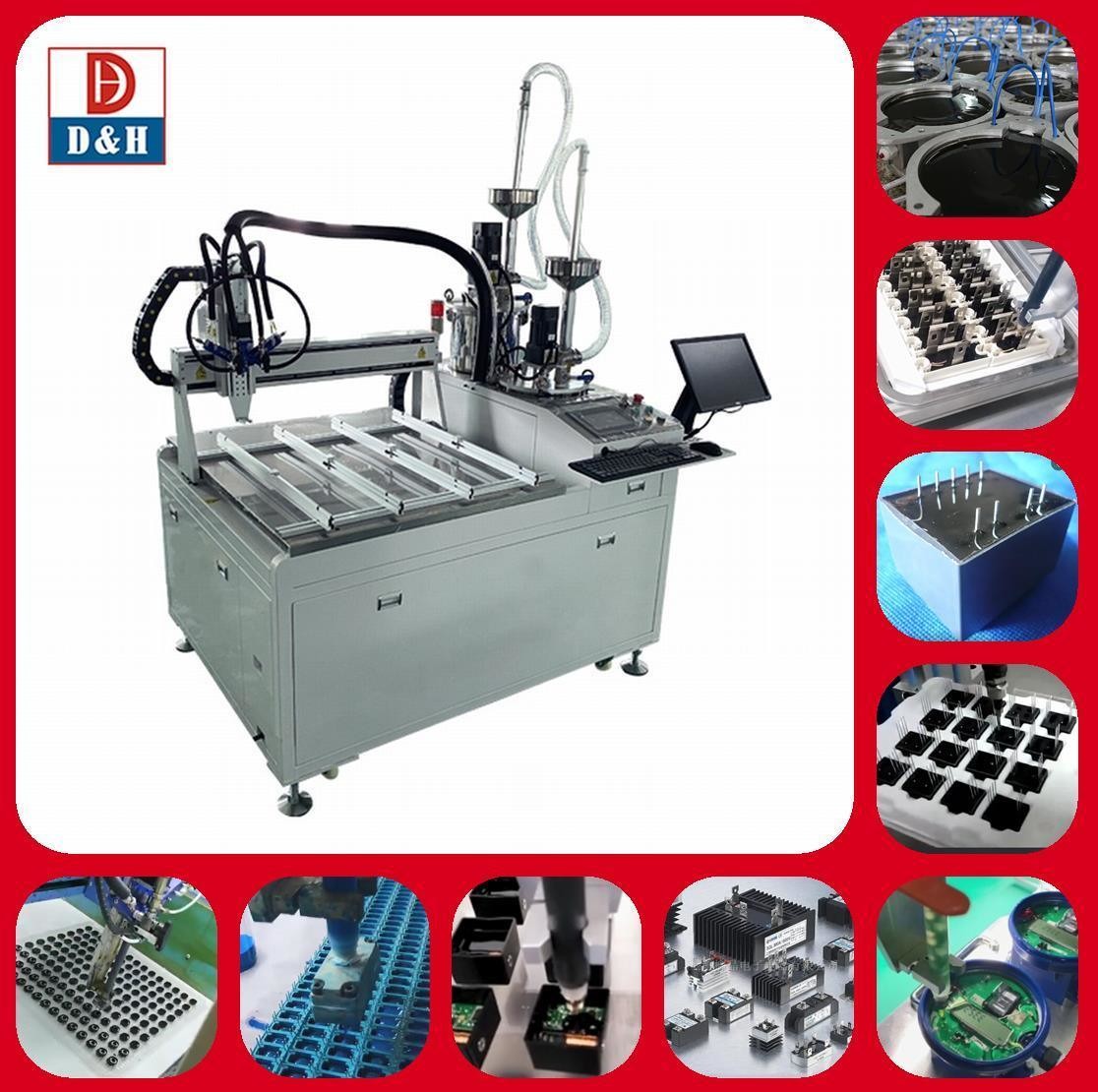 Electric Driven Automatic Glue PU Dispensing Machine CNC