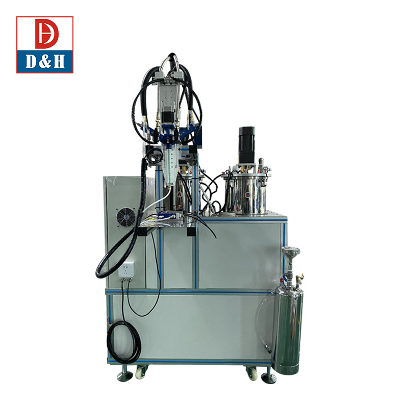 Vertical Installation Glue Mixer Machine With Additional Vacuum Function