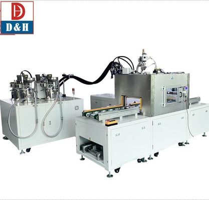 Polywood Case Vacuum AB Component Epoxy Potting Machine For Electric ...